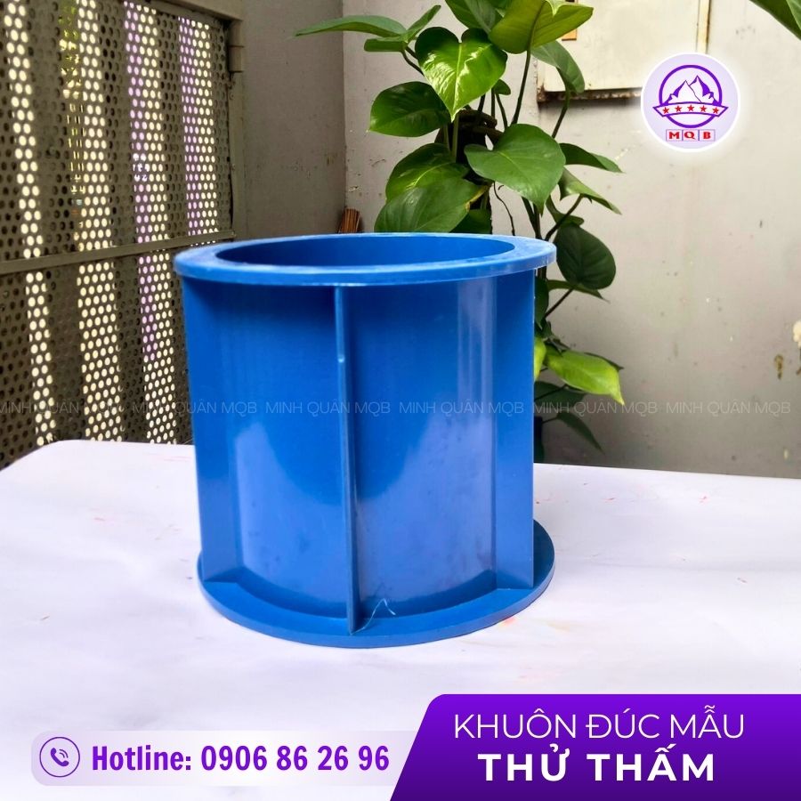 Khuôn Chống Thấm D15x15 Bằng Nhựa | Khuôn Bê Tông